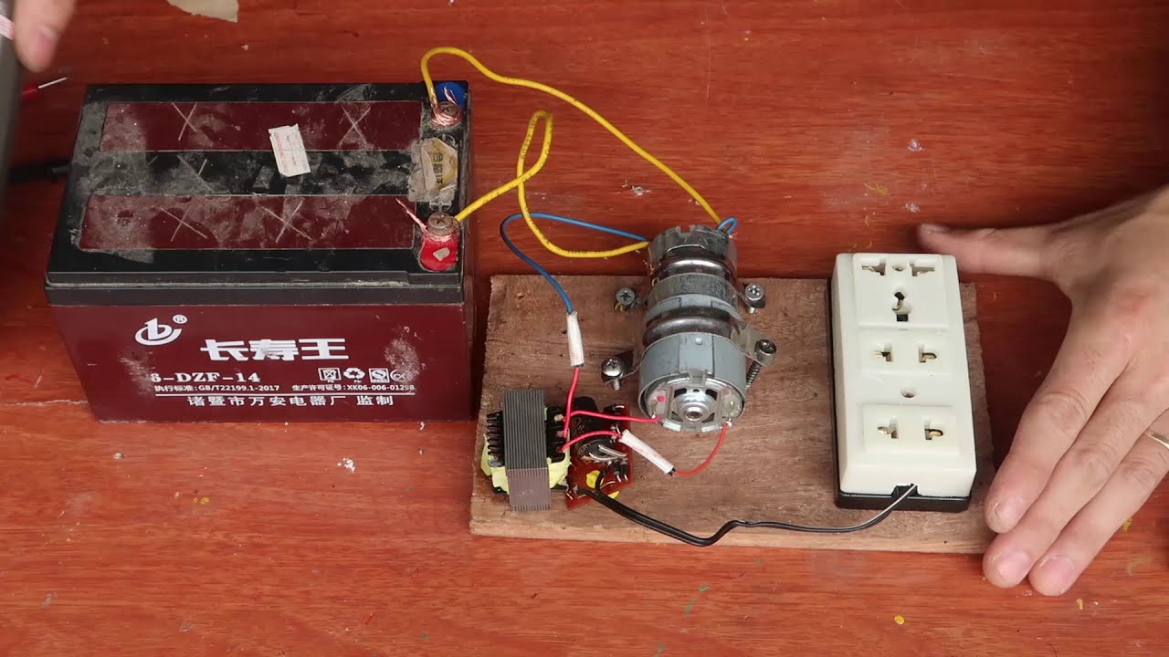 Turn the tiny 775 engine into a super power generator - YouTube