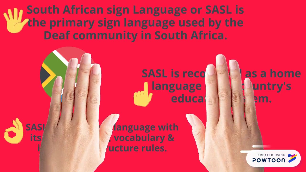 SASL- Audio Deaf Awareness - YouTube