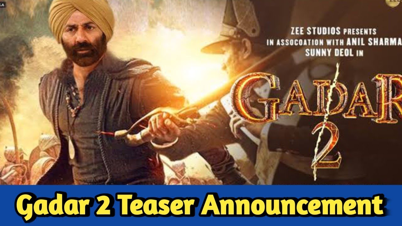 Gadar 2 Teaser Announcement । Sunny Deol । Amisa Patel । By Shani Raj ...