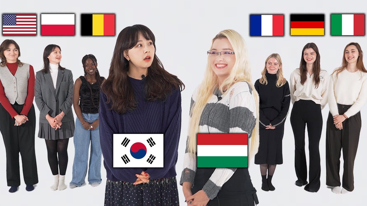 Asian guess 7 westerners' Nationality!! (What country I'm From?) - YouTube
