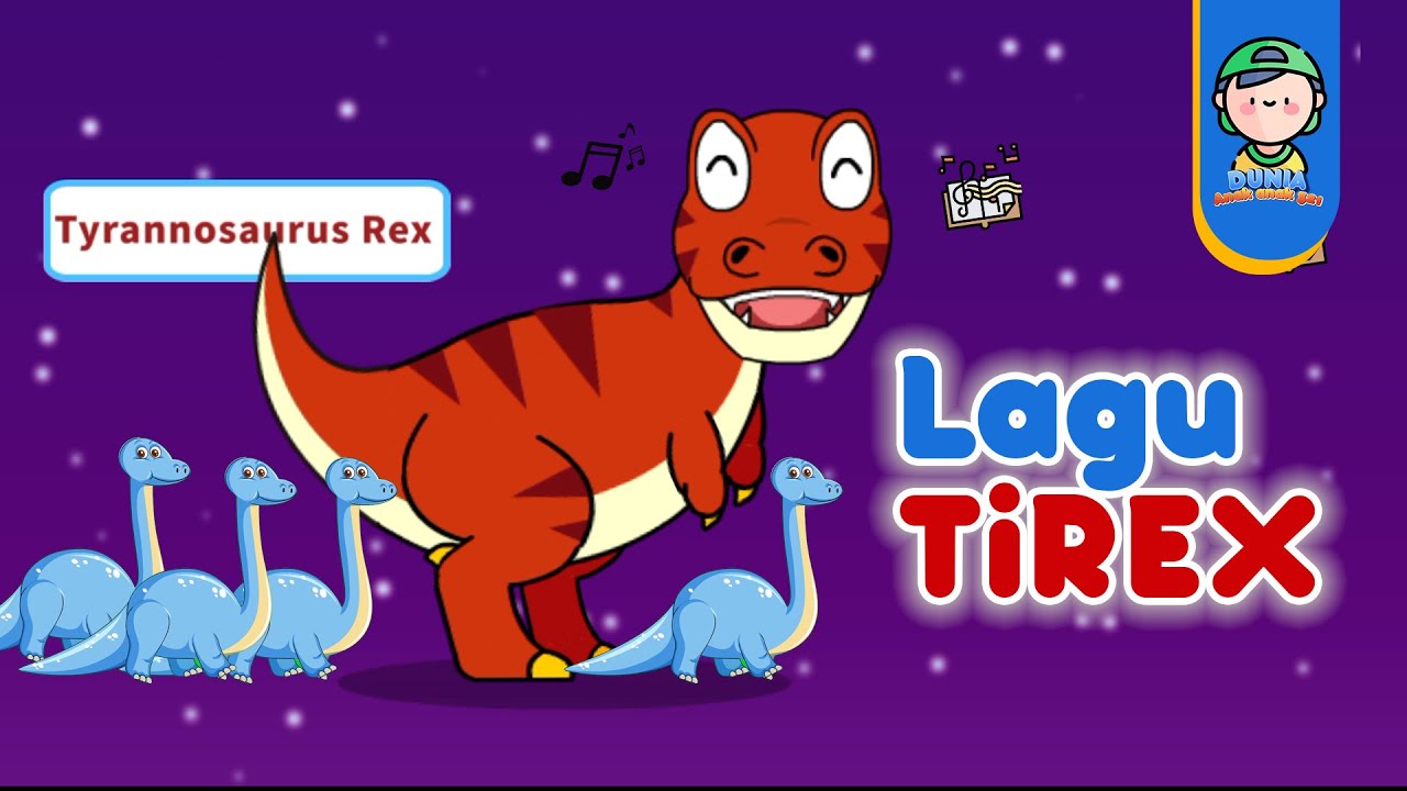 Dino Song Badannya Besar Tangannya Kecil | Lagu Dinosaurus TIREX Viral ...