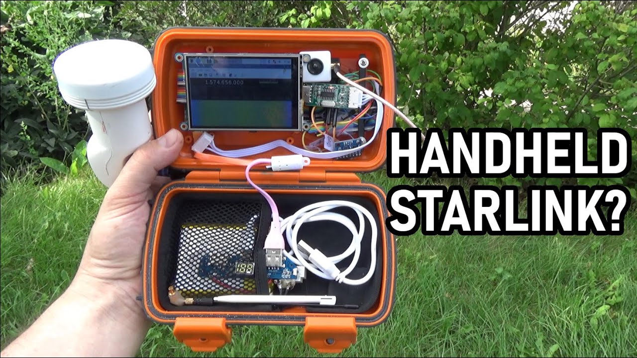 Detecting Starlink Satellites With DIY Tricorder - YouTube