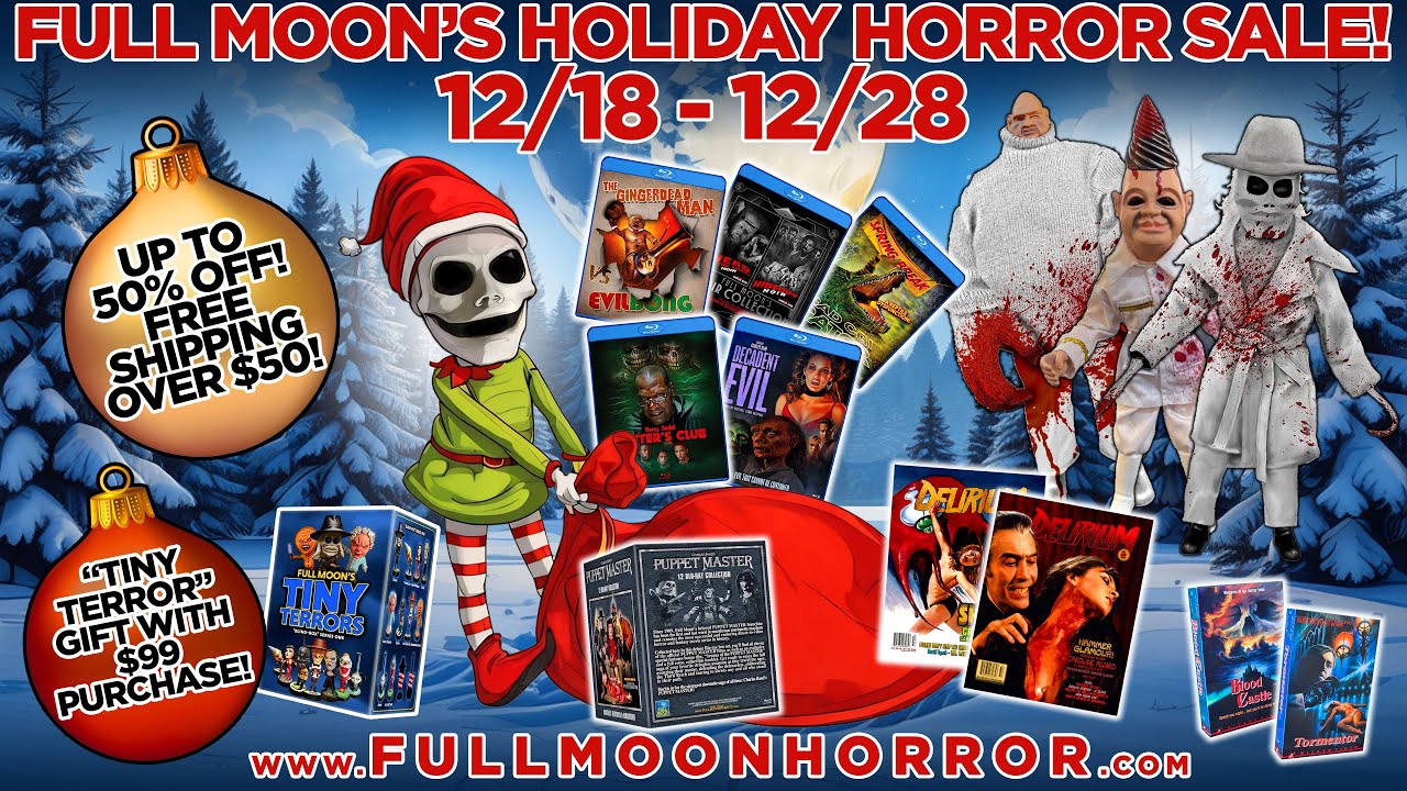 Holiday Horror Sale 2025 | Full Moon Features - YouTube