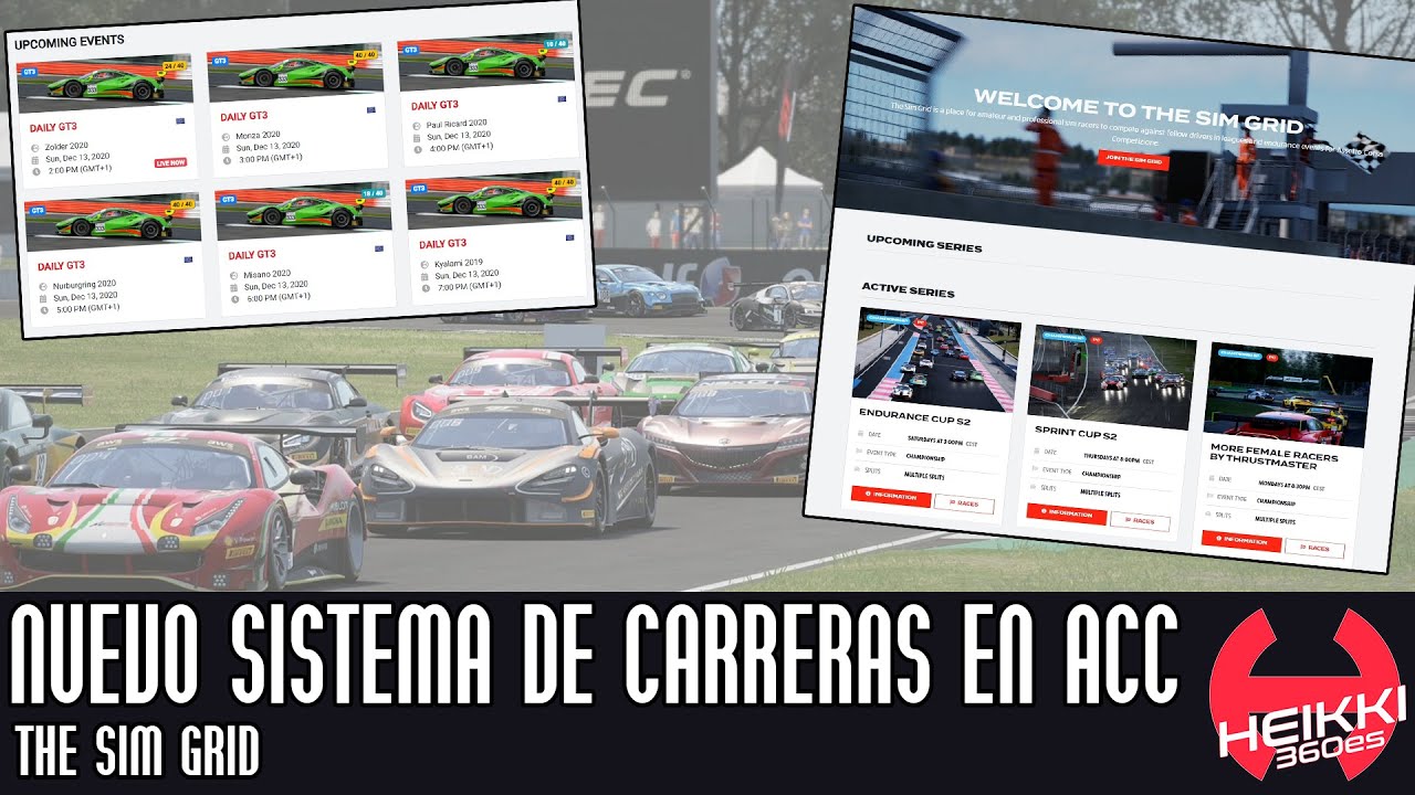 The Sim Grid: un prometedor nuevo sistema de carreras online diárias ...