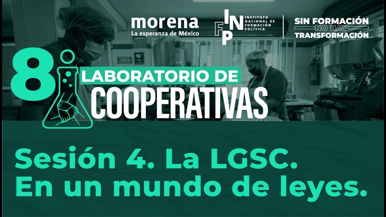 Laboratorio de cooperativas - La LGSC. En un mundo de leyes - YouTube
