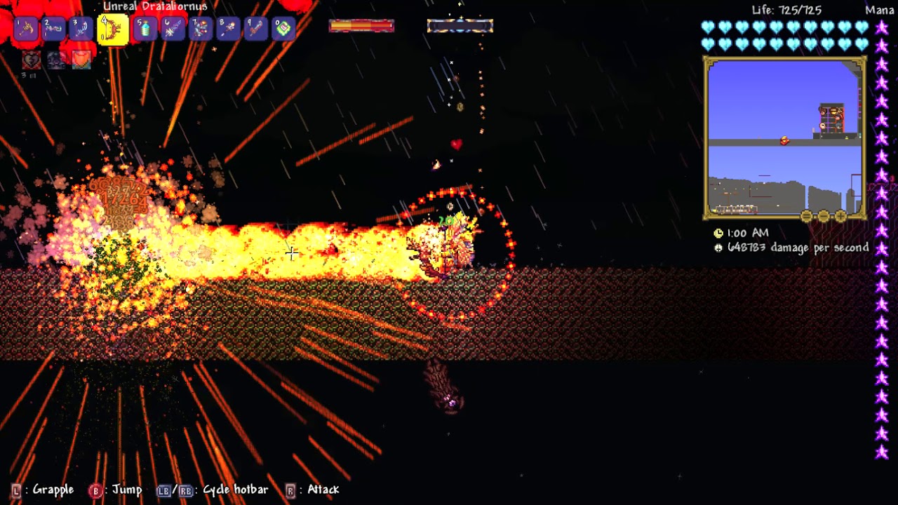 Terraria-Strange Interaction Between Calamity Mod and Fargo's Mod - YouTube