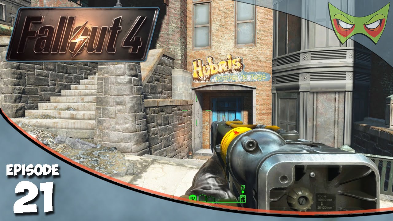 Fallout 4 - Ep 21 - Hubris Comics - Gameplay - Let's Play - YouTube