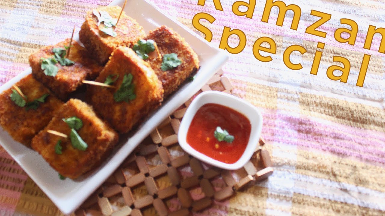 Delicious Bread fritters Recipe | Ramzan Special - YouTube