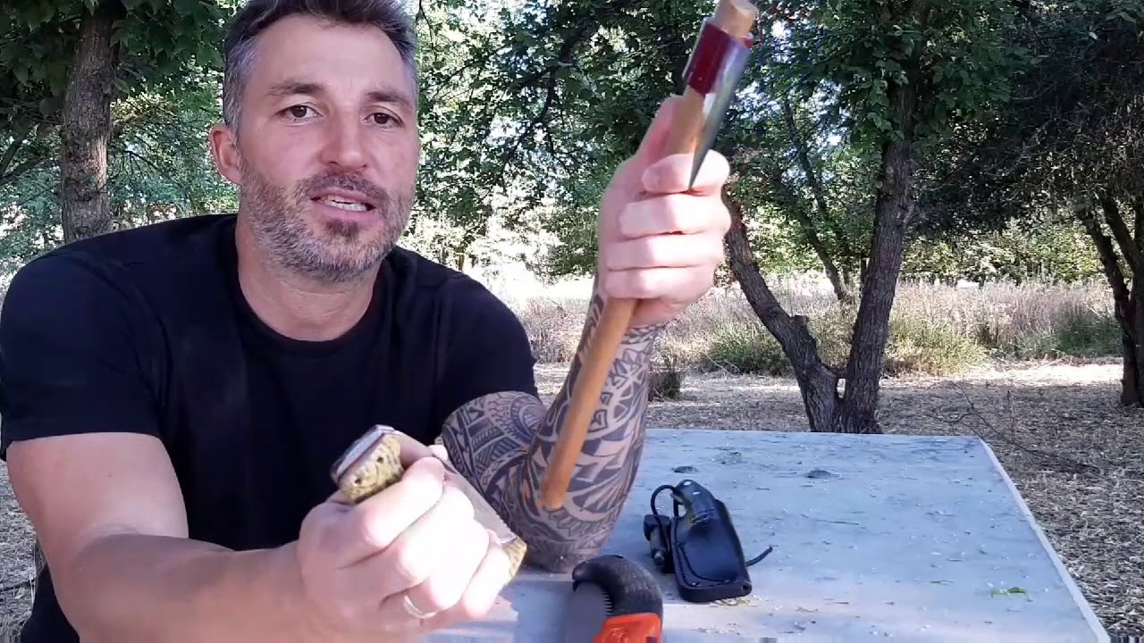 Cuchillo-sierra vs navaja-hacha(duo de supervivencia)cual sería vuestra ...