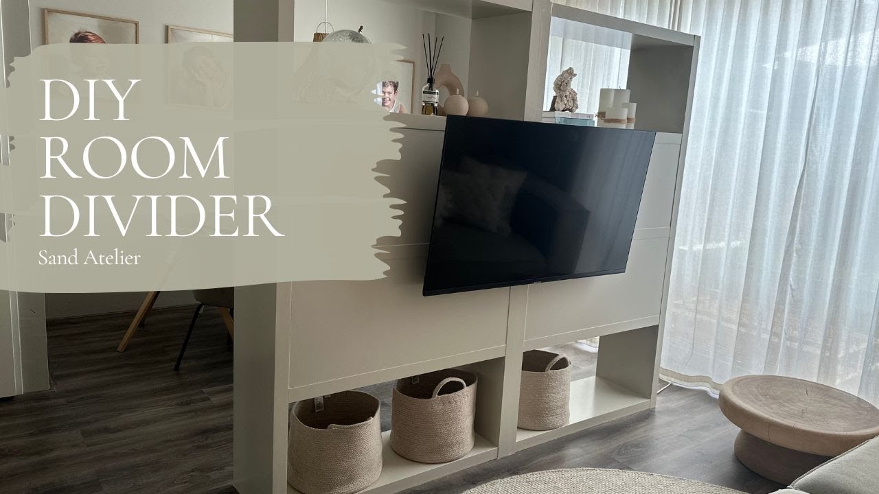 IKEA Hack Room Divider - YouTube