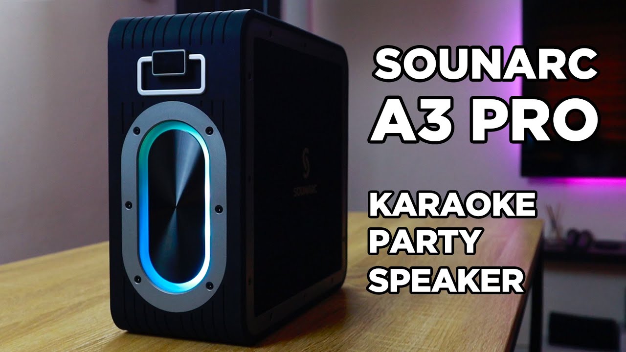 Tronsmart Sounarc A3 Pro Karaoke Party Speaker UNBOXING & REVIEW | Zeibiz - YouTube