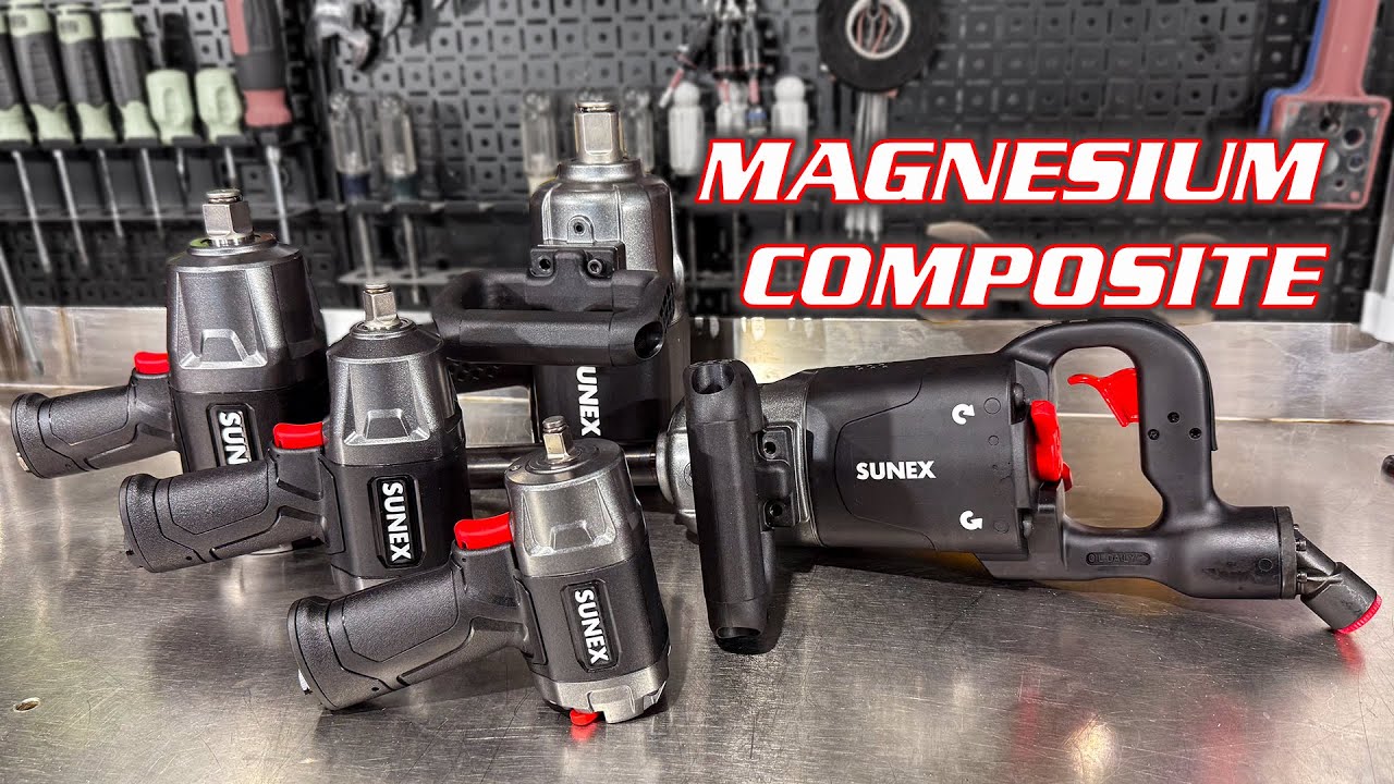 More IMPACT Less Weight (& $$) - SUNEX Tools Magnesium Composite Impact ...
