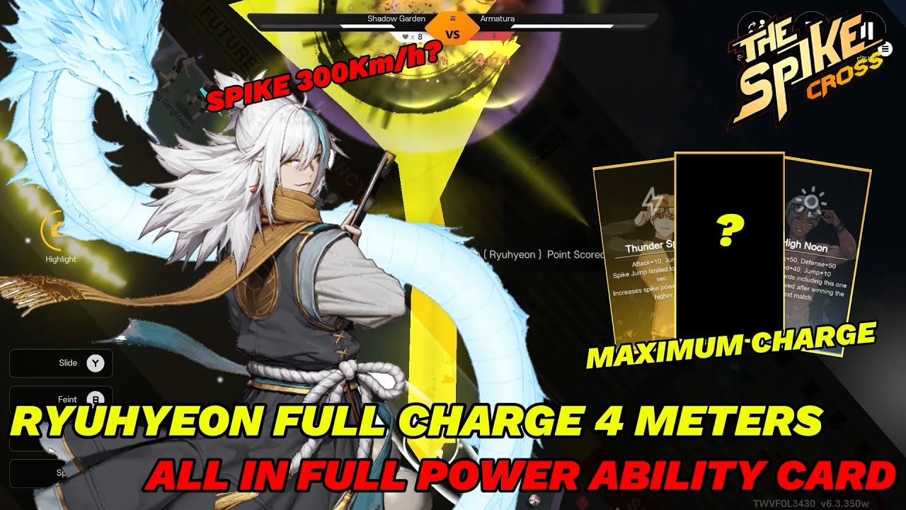 Ryuhyeon Full Power Charge in 4 Meters, With Full Power Ability Card ...