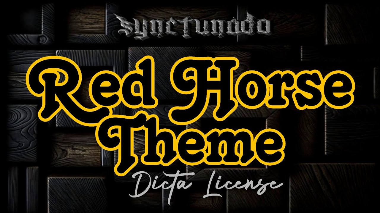 RED HORSE THEME [ DICTA LICENSE ] INSTRUMENTAL | MINUS ONE - YouTube