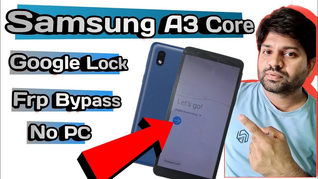 Samsung A3 Core Google Lock | Frp Bypass A3 Core | Welcome Screen | Remove Gmail | The ...