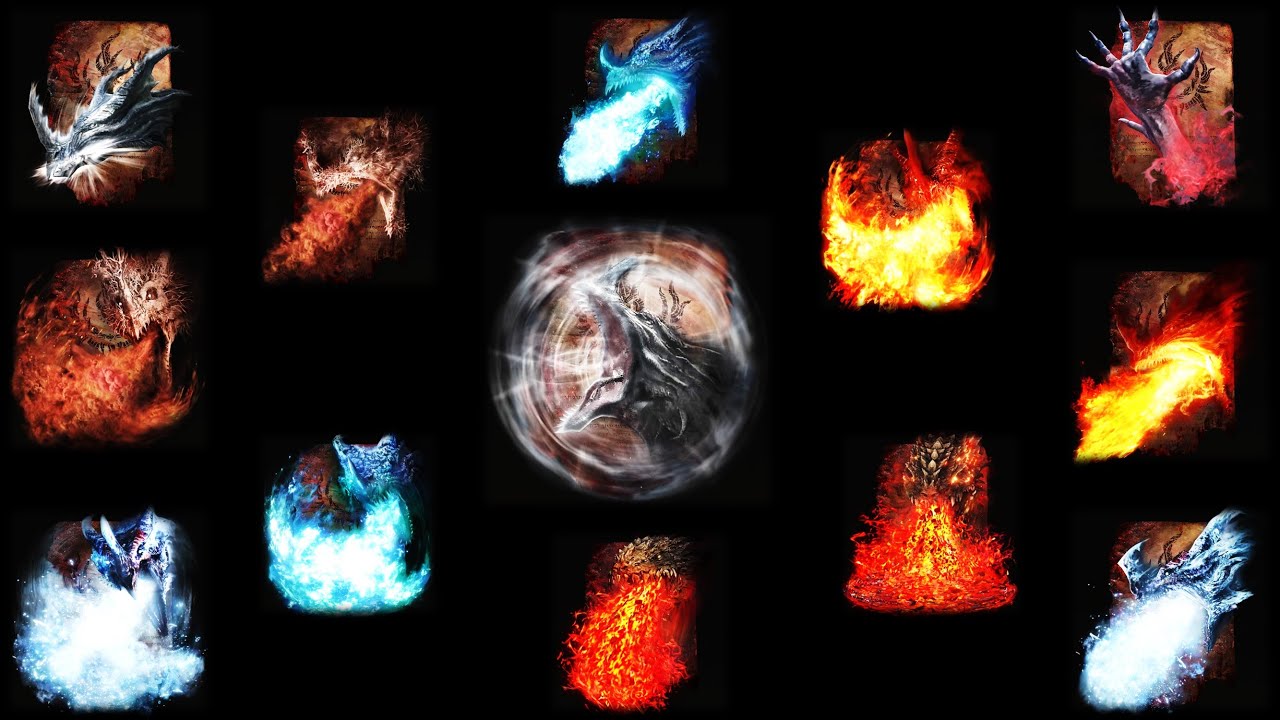 Elden Ring: All Dragon Communion Incantations Showcase - YouTube