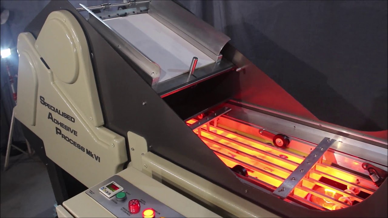 Special Adhesive Process ("sticky note") manufacturing machine MK6 2 ...
