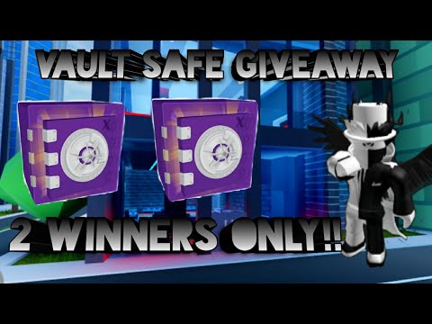 Vault safe GIVEAWAY!!! | Roblox Jailbreak - YouTube
