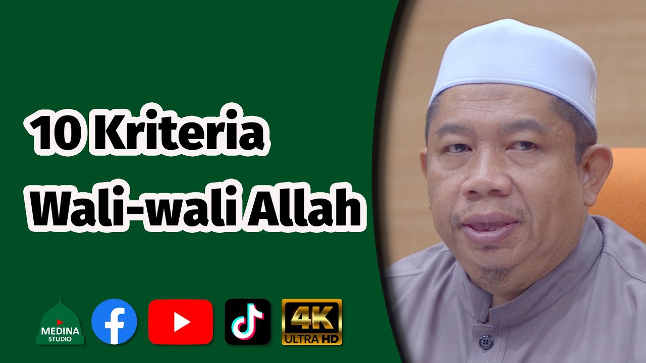 Ustaz Abdul Rahim Nasir - Sambungan 10 Kriteria Wali-wali Allah | 4K ...