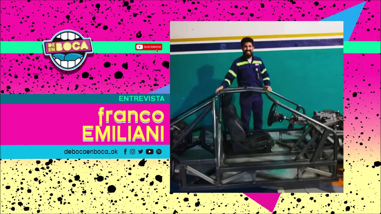 FRANCO EMILIANI - un cordobes en San Nicolás fabricando un auto ...