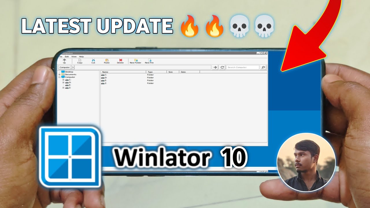 🔥💀 Latest Winlator 10 Beta Version for Android In Hindi 💯 | Easy ...