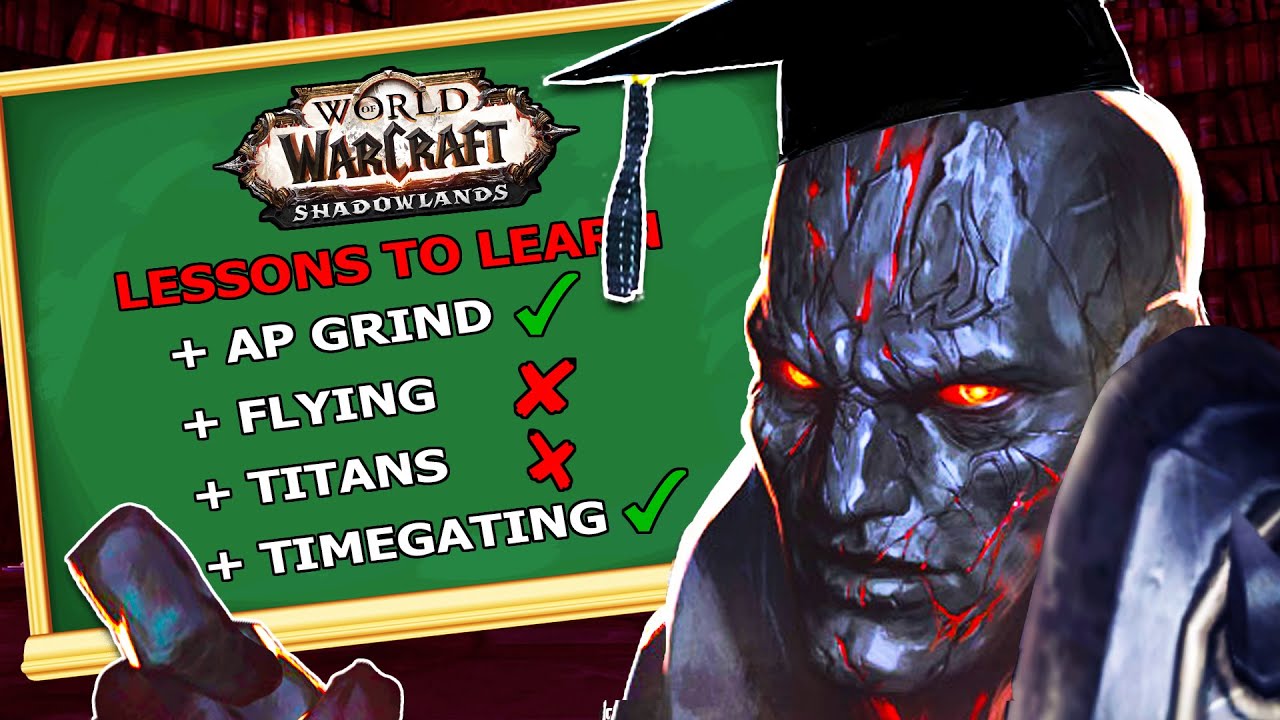 The Lessons Shadowlands MUST Learn From BfA: World of Warcraft - YouTube