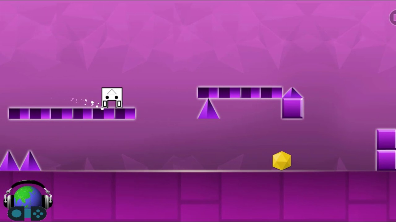 Geometry Jump Impossible Game Windows 10 Game #Level 1 - YouTube