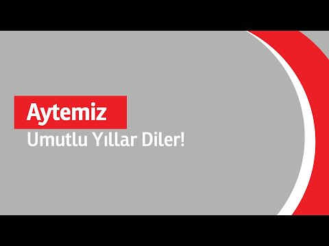 Mutlu Yıllar Dileriz :)
