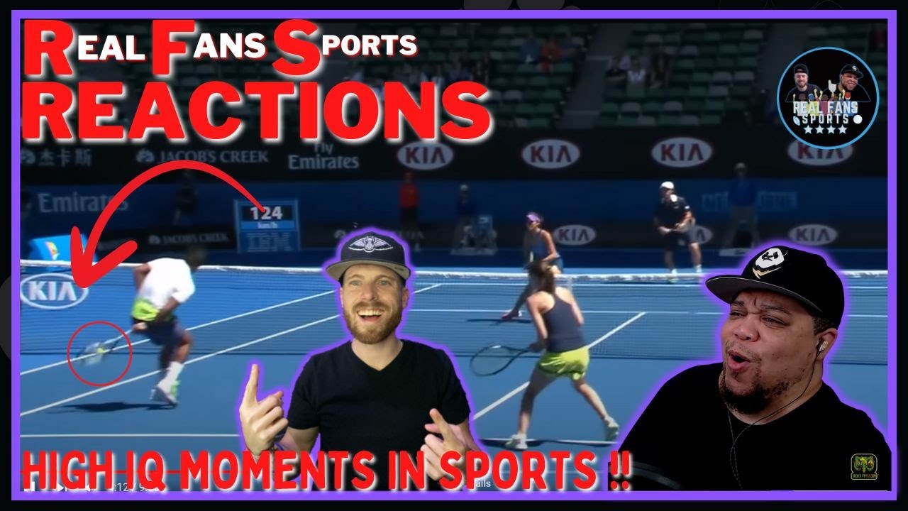 HIGH IQ MOMENTS IN SPORTS || REACTION || REAL FANS SPORTS - YouTube