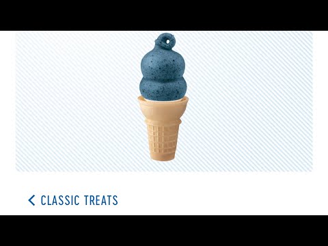 New DQ Crunchin’ Cookie Dipped ice cream Cone - YouTube