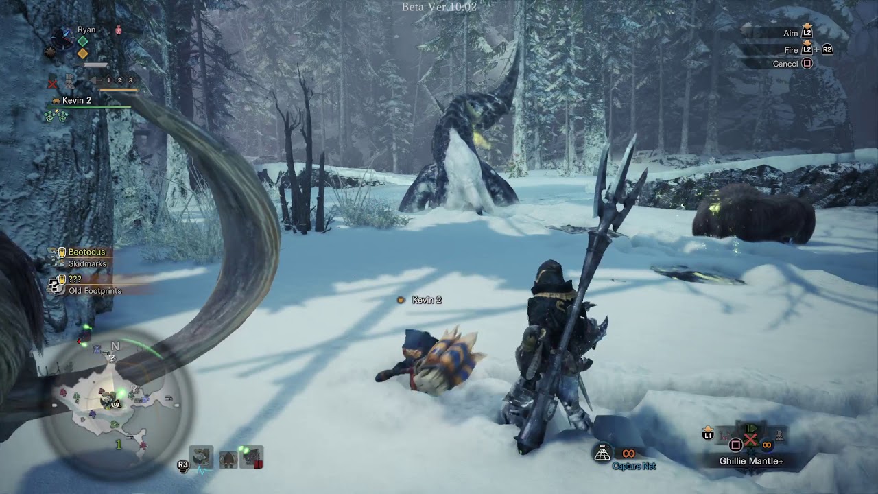 Monster Hunter World: Iceborne Beta: Beotodus behaviour - YouTube