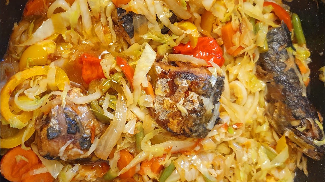 Cameroon mixed vegetable/How to prepare Cameroon mixed vegetable and ...