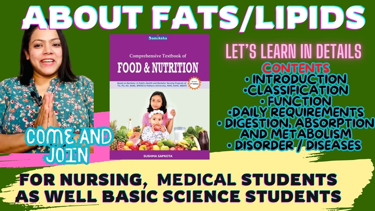 FATS||Introduction|Classification|Function| Requirement|Digestion ...