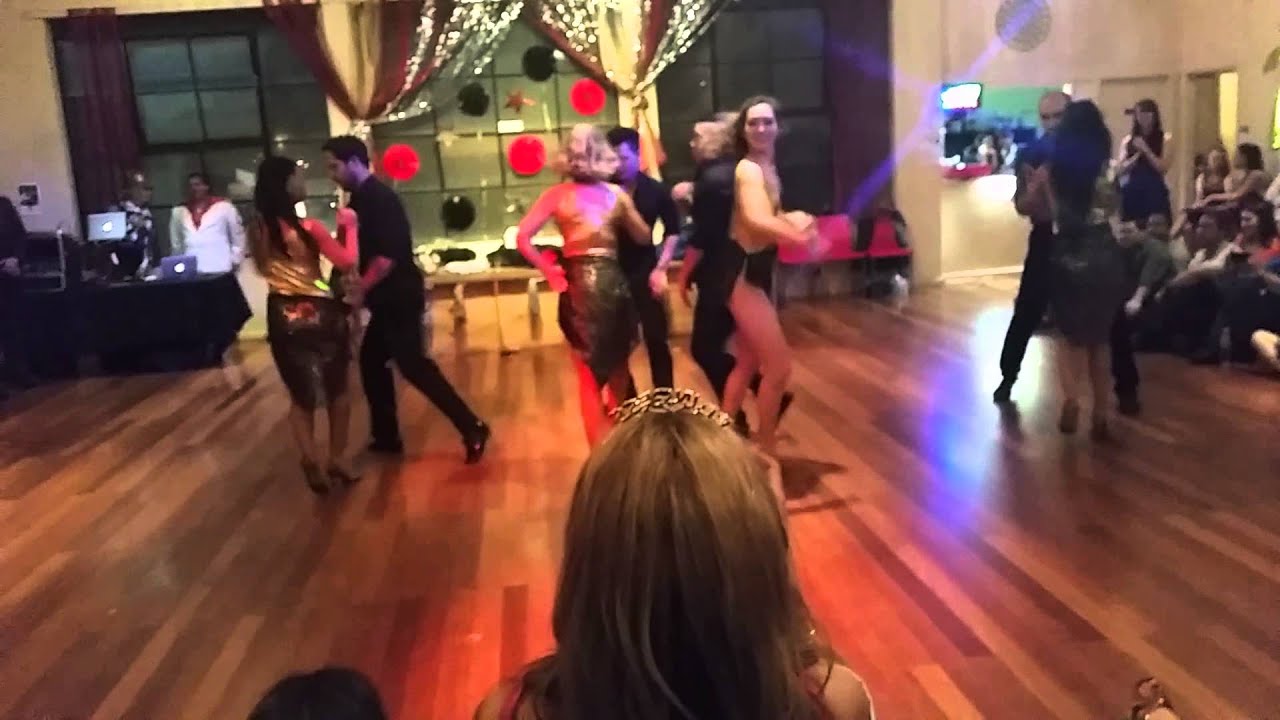 Infinity Dance Company's Bachata team performing at September Latin 247 ...