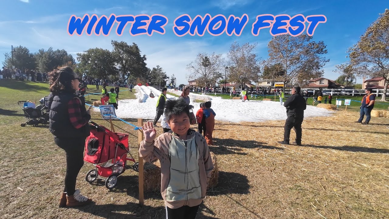 Epic Snow Mayhem at Winter Snow Fest! 😂 ️ Brian's Hilarious Adventure ...