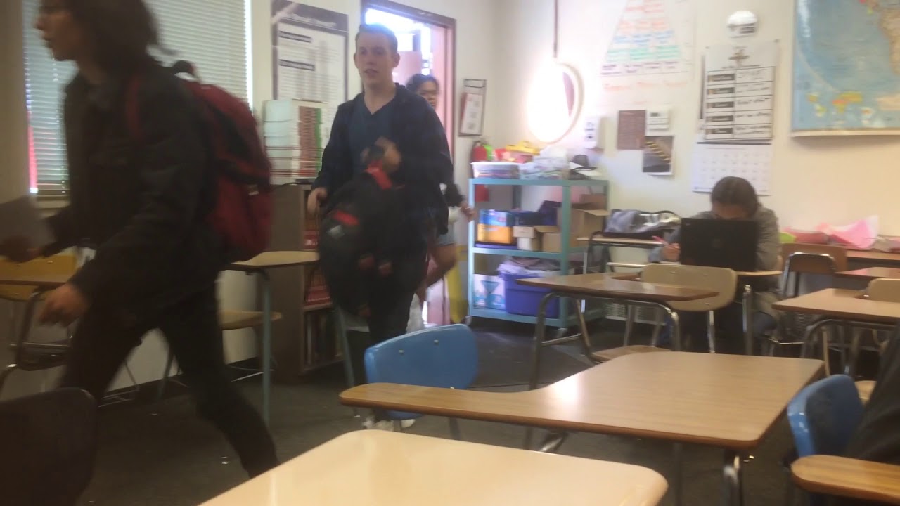 STUDENT passes out in class!!!!! - YouTube