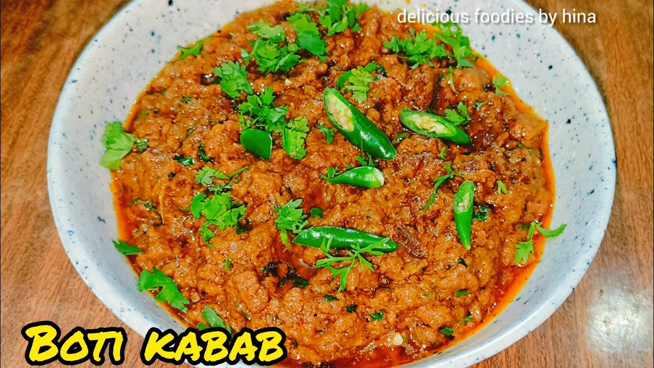 Lucknow Famous Boti Kabab Recipe |Eid Special Boti kabab|Traditional ...