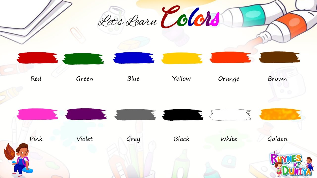 Learn Colors with Fun and Games! Best Educational Video for Kids ...