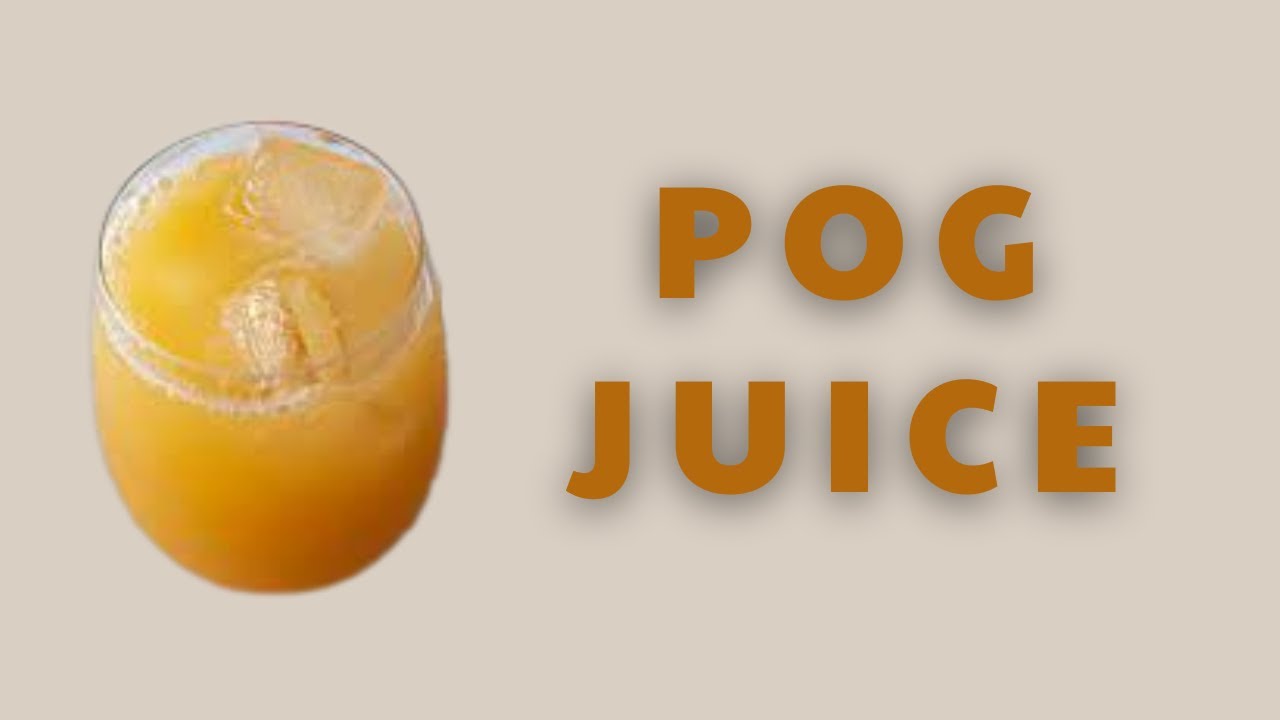 Pog Juice | Benefits of Pog Juice | Fab Health - YouTube