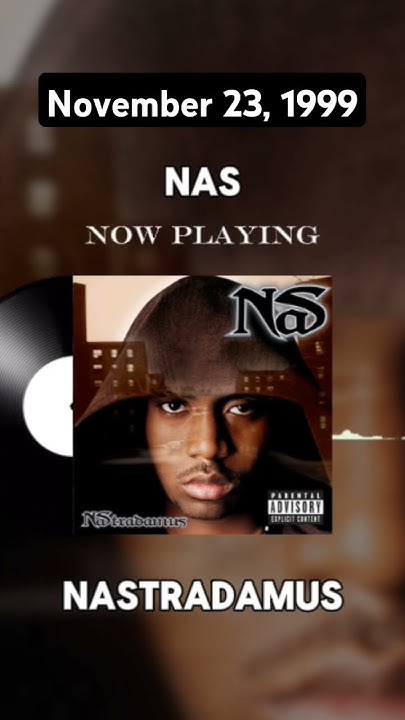 Nas - "Nastradamus", released November 23, 1999. #rap #hiphop #hiphopmusic - YouTube