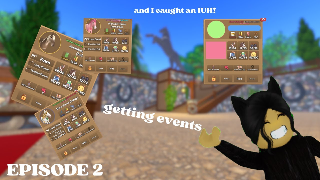 Trading Up to an IUH Horse in Wild Horse Islands + Caught an IUH! 🐎🔥 ...