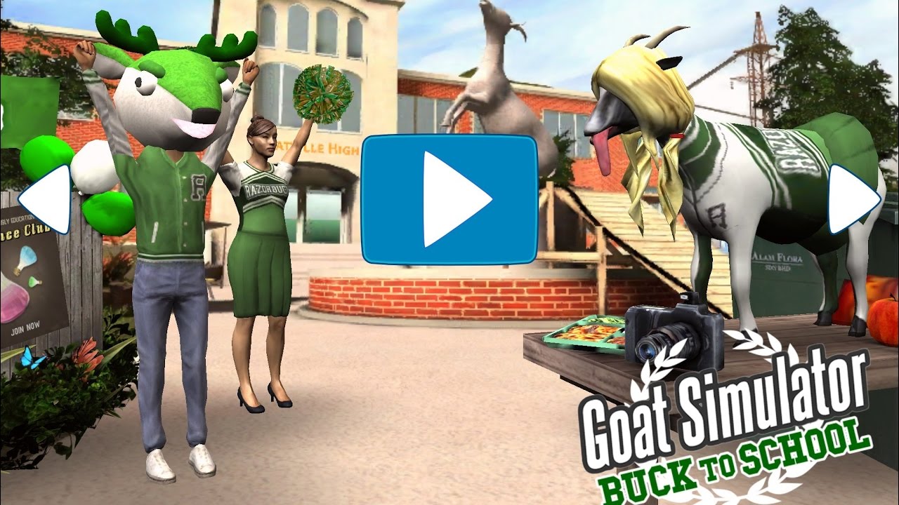 KILL EVERYONE!! | Goat Simulator: Buck to School - YouTube