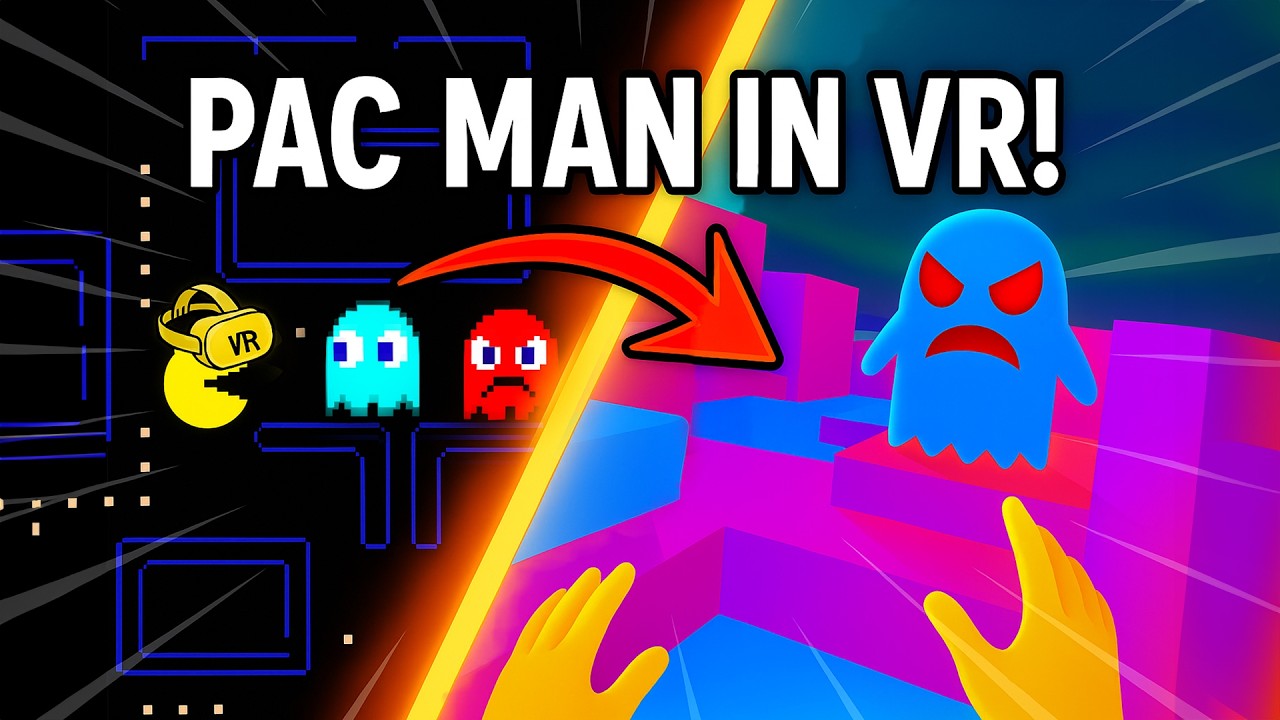 Pacman - Now in Virtual Reality! - YouTube