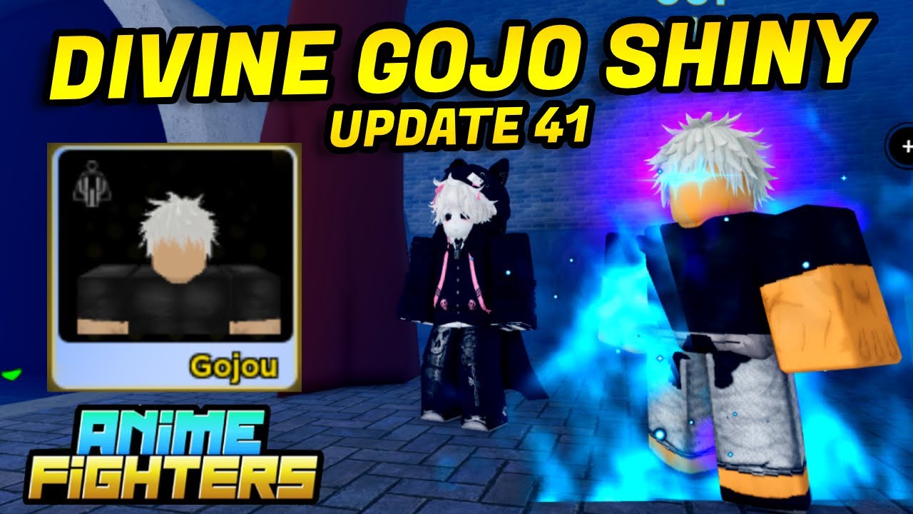 DIVINE *GOJO* SHINY (LVL460) UPDATE JJK-0 😱 ANIME FIGHTERS SIMULATOR # ...