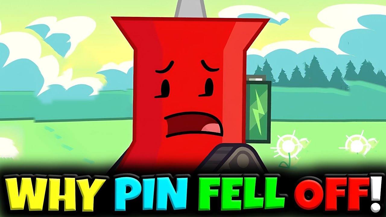 WHY PIN FELL OFF SO BAD IN BFDIA! MOST DISLIKED ELIMINATION EVER ...