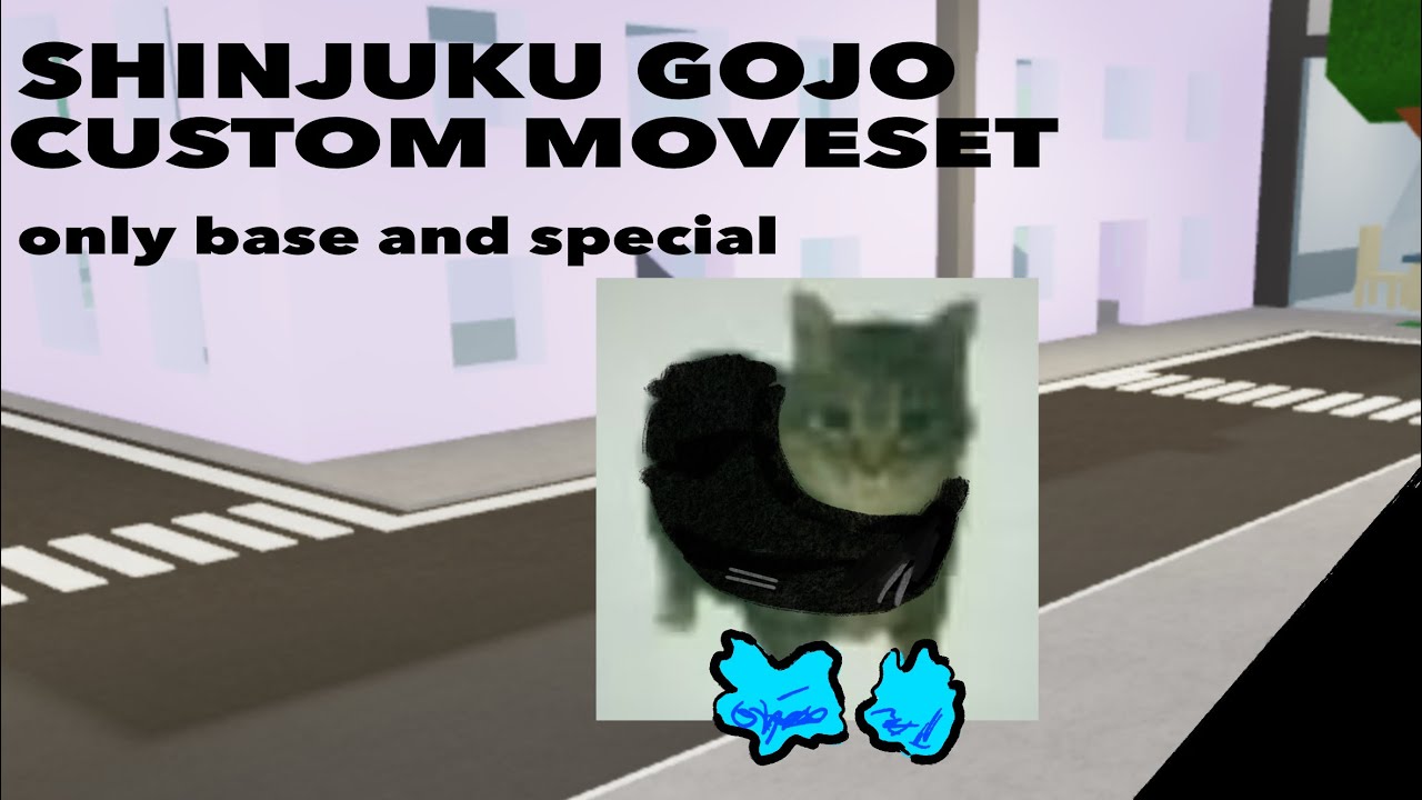 [MADE WITH JJS SKILL BUILDER] SHINJUKU GOJO MOVESET! - YouTube