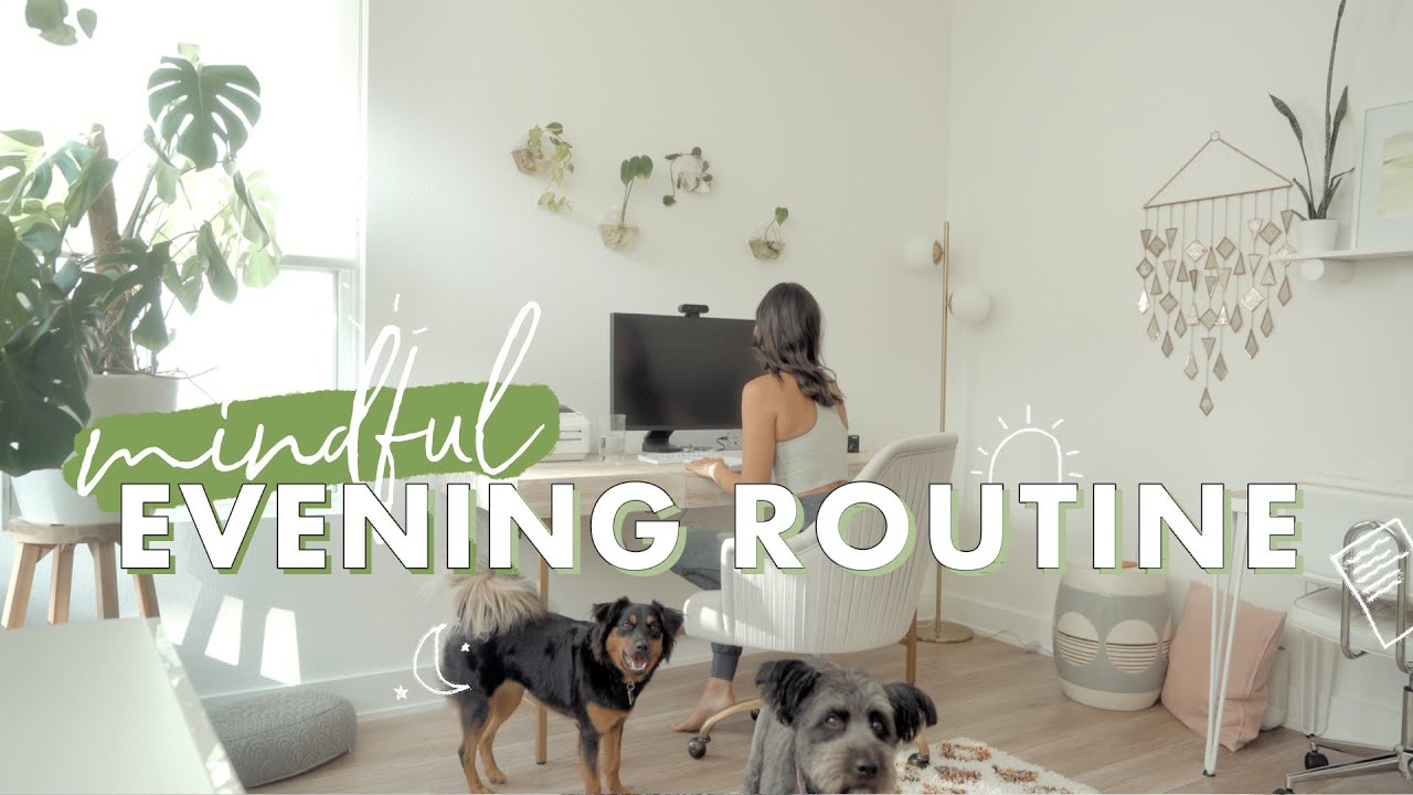 💫 Mindful Evening Routine in *quarantine* | boundary-setting + healthy ...