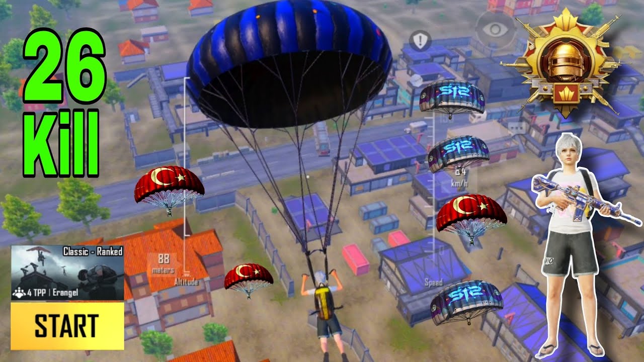 Pubg new mode best gameplay solo vs squad pubg mobile bgmi #jb gaming ...