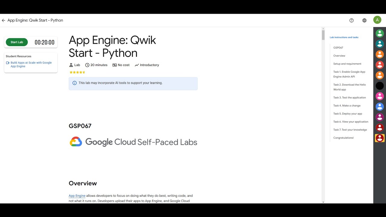 App Engine: Qwik Start - Python | Arcade2025 #GSP067#arcade#goolgecloud#solution#cloud - YouTube