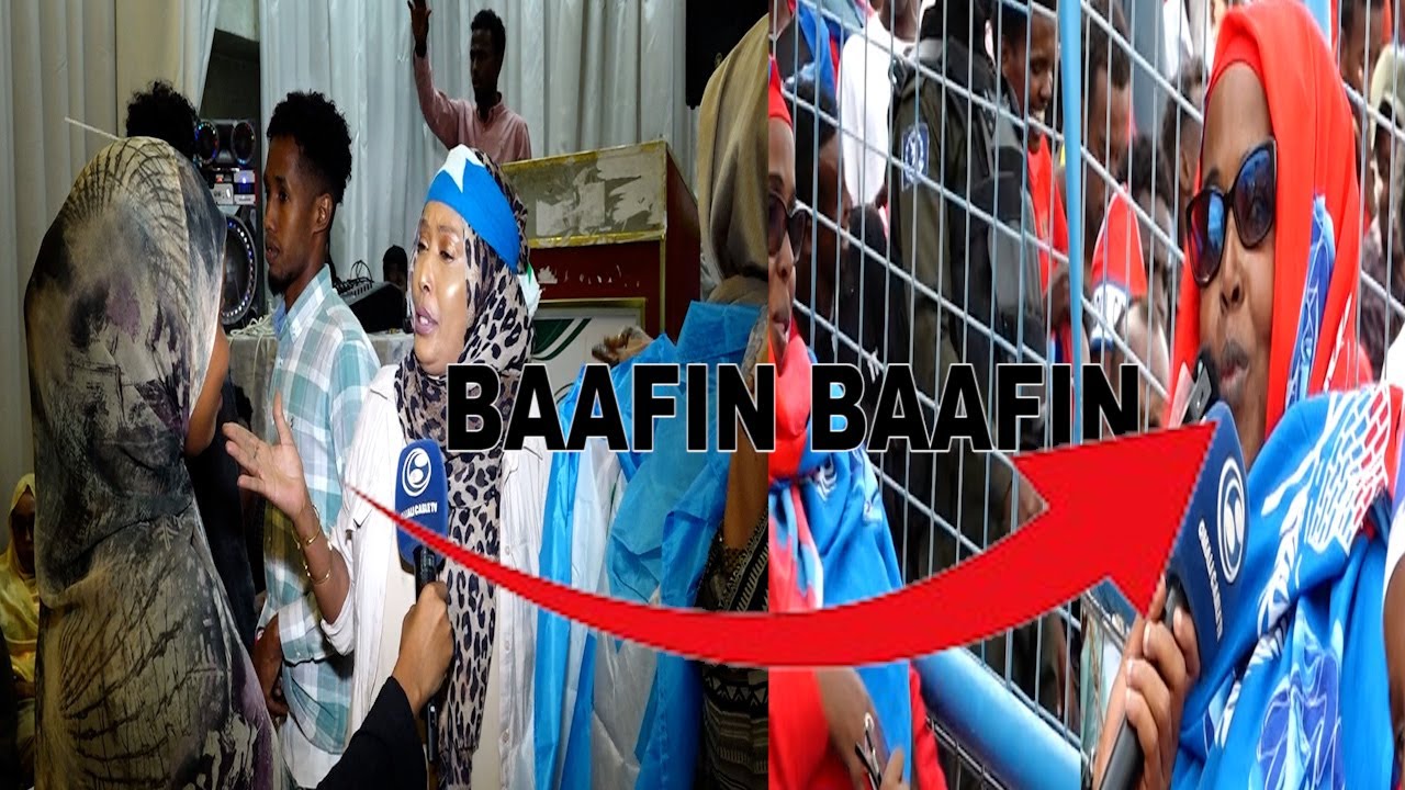 "Baafin Waxaan baafineynaa Jawaahir Baarqab,ku aaway hee Umada ayaad ...
